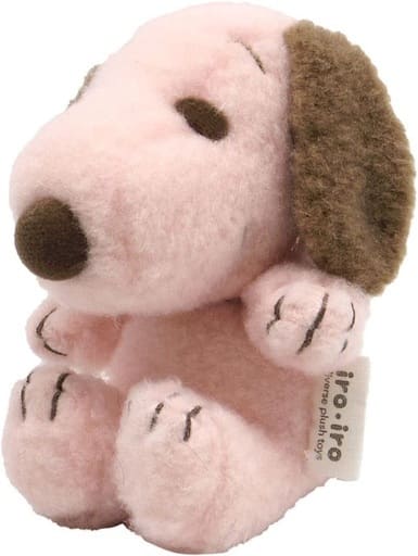 Snoopy (Pink Brown) Iro Iro Bean Doll "PEANUTS" | Toy Hobby | Suruga-ya.com