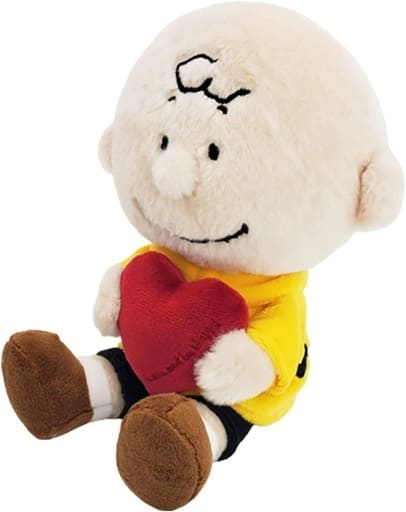 Plush toy Charlie Brown Moco Heart Bean Doll "PEANUTS" | Toy Hobby ...