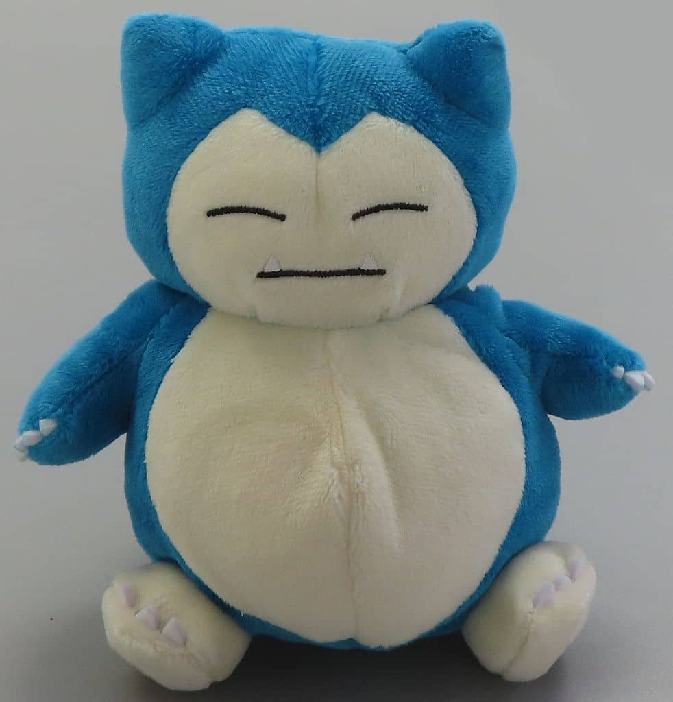 Snorlax (light color) Pokemon fit Plush toy "Pocket Monsters" Pokemon ...