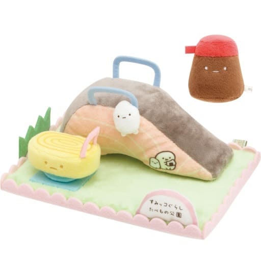 Welcome to Tabemono Park Scene Plush toy! Tabemono Okoku theme "Sumicco ...