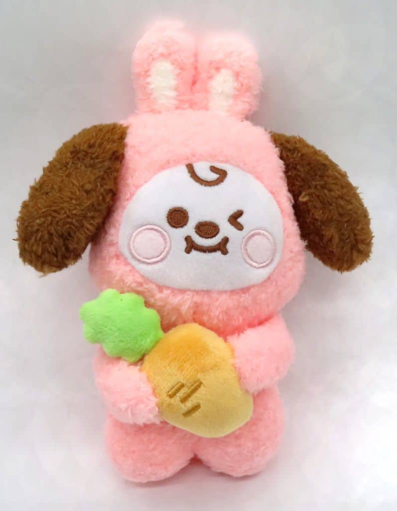 駿河屋 - CHIMMY(ジミン) BABY Rabbit たっとんぬいぐるみ Sサイズ 「BT21」（ぬいぐるみ）