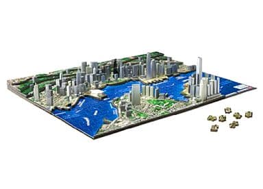 Hong Kong 4D CityScape Time Puzzle 1000 Pieces + [77-049] | Toy Hobby ...