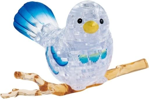 Crystal Puzzle Little Bird 3D Puzzle 47 Pieces [50294] | Toy Hobby ...