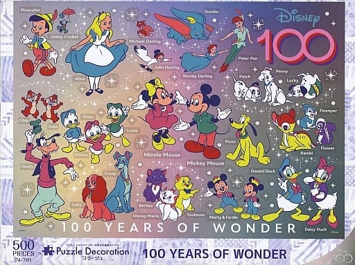 100 years of wonder puzzle decoration collage jigsaw puzzle age Jigsaw ...