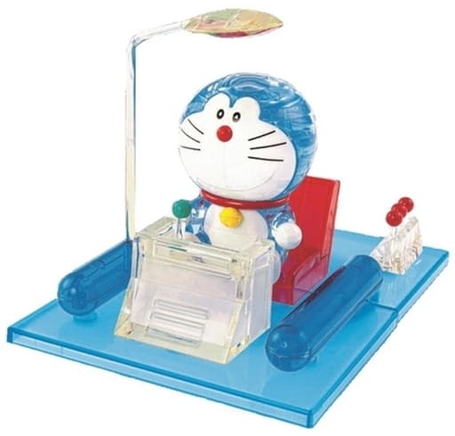 Crystal Puzzle Doraemon Time Machine "Doraemon" 3D puzzle 51 pieces ...