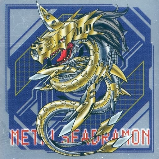 Food toy stickers and stickers 14. Metal Seed Ramon "DIGIMON ADVENTURE ...