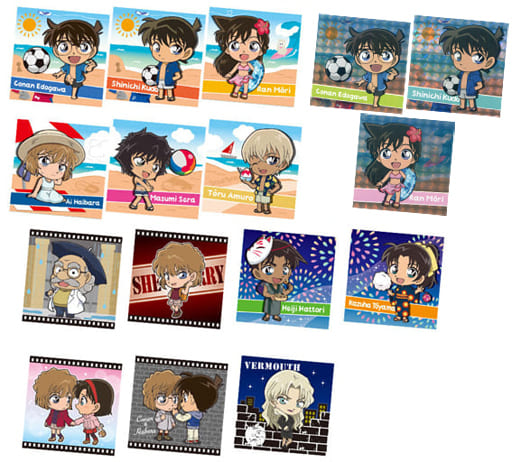 Set of 16 Kinds 「 Detective Conan APTX (Apotoxin) 4869 Gumi Case. 3 ...