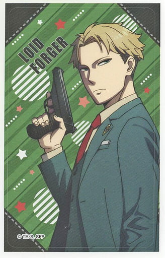 25. Lloyd Forger / Star Pattern Green Suit "SPY×FAMILY Deco Sticker ...