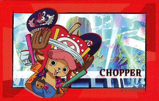 Tony To Ny Chopper / Side "ONE PIECE FILM RED Deco-sticker with chewing ...