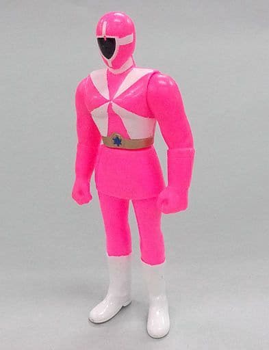 Food toy trading figure 5. Go Pink "Kyukyu Sentai Go Go Five" | Goods ...