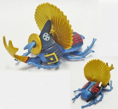 Food toy trading figure Musashi 「 Hyakuju Taisen Great Animal Kaiser ...