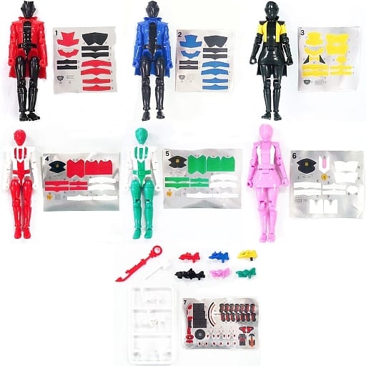 Set of 7 Types 「 Kaito Sentai Lupin Ranger vs. Police Sentai Patoranger ...