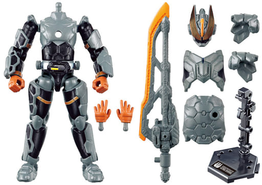 Food toy trading figure Kamen Rider Buster Genbu Myth Set "Charge Kamen ...