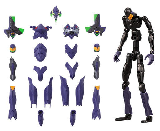 Food toy trading figure Evangelion Unit 13 Armor Set + Frame Set "EVA ...