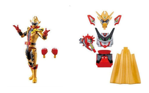 Food toy trading figure Super Two Kaiser Set "Kikai Sentai Zenkaiger ...