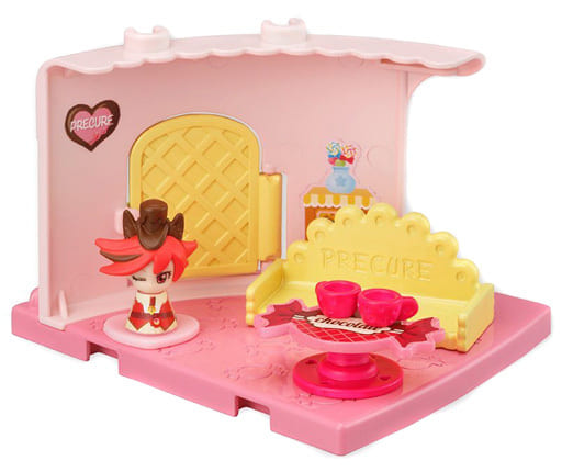 Food toy 5. Cure Chocolate and Waffle Entrance 「 Sparkling ☆ Precure ...