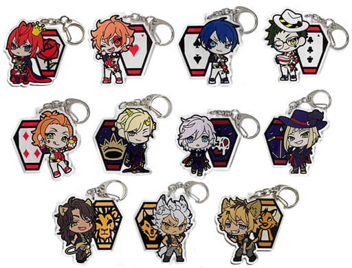 Set of 11 types 「 Disney: Twisted-Wonderland Acrylic Key Holder (1 ...