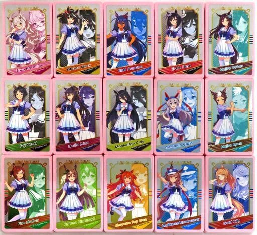 Toy goods 15-type set "Uma Musume Pretty Derby Seal DE Tablet" | Goods ...