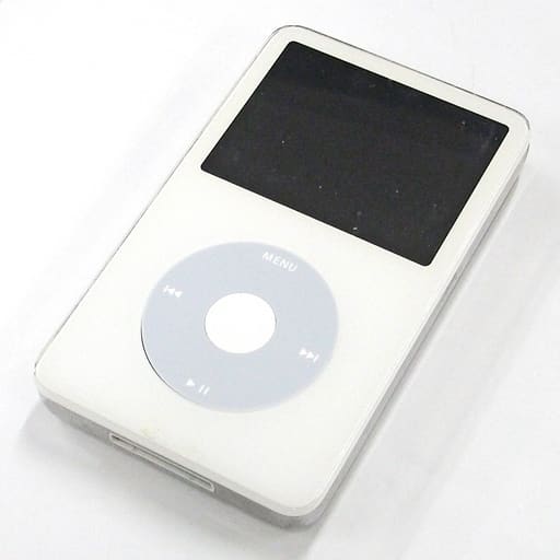 駿河屋 - 北米版 iPod 80GB (ホワイト) [MA448LL/A] (状態：本体のみ/本体状態難)（iPod）