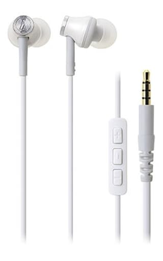 Audio-technica Inner ear headphones (white) for iPod/iPhone/iPad only ...