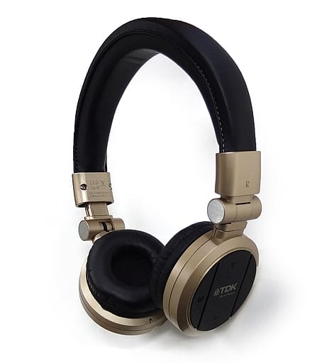 Headphone TDK P Rem Am Wireless Stereo Headphones (Champagne Gold) [JN ...