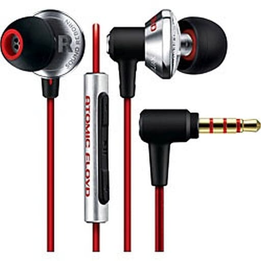 Atomic Floyd Canal Earphones PowerJax + Remote [SAF-EP-000014 ...