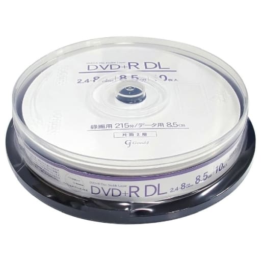 DVD-R Reader Media Techno DVD + R DL 8.5 gb 8 x 10-pack [GJDL + 8X10PW ...