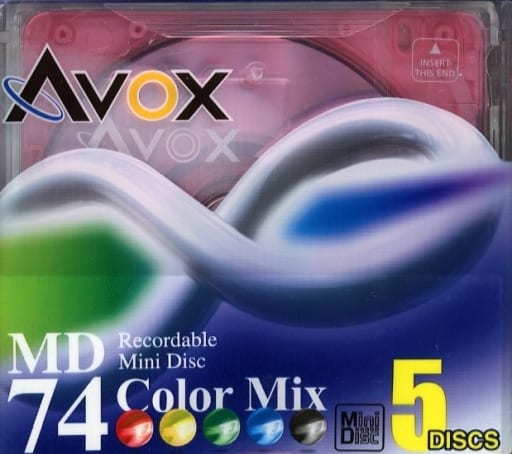 Sentrade M. E. AVOX Mini Disc for Recording 74 min 5-Disc Pack ...