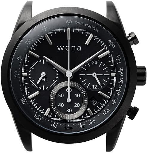 Sony Smartwatch wena wrist Chronograph Solar Premium (Black Head) [WH-CS01/B] | PC | Suruga-ya.com