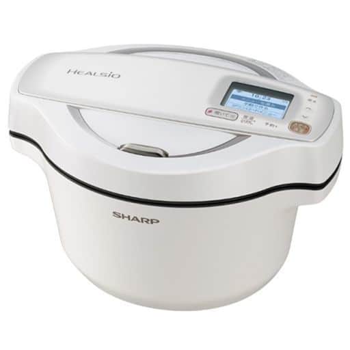 Sharp Waterless Automatic Cooking Pot Healtho Hot Cook 1.6L (White ...