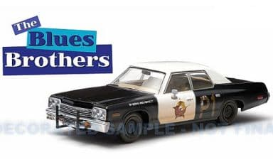 Minicar 1/43 1974 Dodge Monaco ` Bluesmobile ` (black x white) 「 The ...