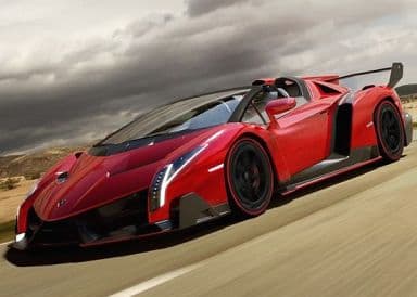 Minicar 1/43 Lambo Lugini Veneno Roadster (Rosso VENENO / Red) [LS429A ...