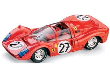 1/43 Ferrari 330P3 Spider Team N. A. R. T. 1966 Le Mans 24 hours #27 P ...