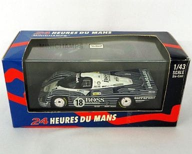 1/43 Porsche 956L 1983 Le Mans 24 Hours BOSS #18 (Black x White) 「 24 ...