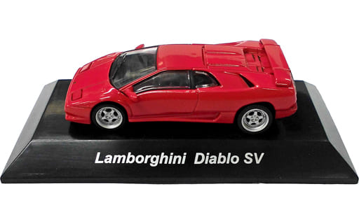 Minicar 1/64 Lamborghini Diablo SV (red) 「 Super Parker Collection the ...