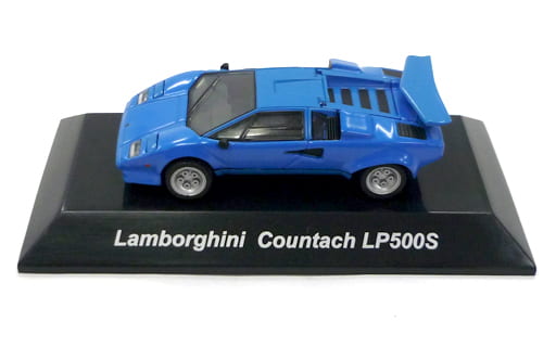 1/64 Lamborghini Countach LP500S (Blue) 「 Super Parker Collection the 1 ...