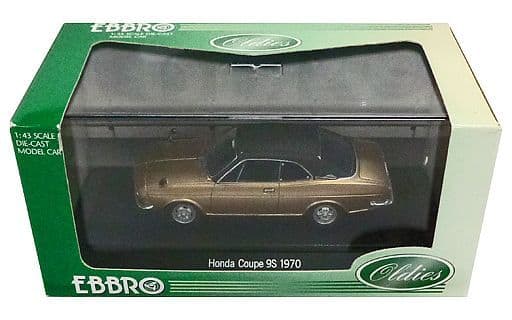 1/43 Honda Coupe 9S 1970 (Gold x Black) "Oldies" [43512] | Toy Hobby ...