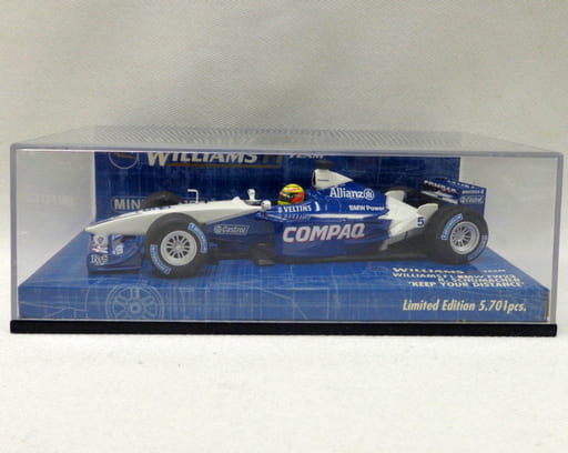 1/43 Williams F1 BMW FW23' Keep your distance' Allianz #5 (Blue x White ...