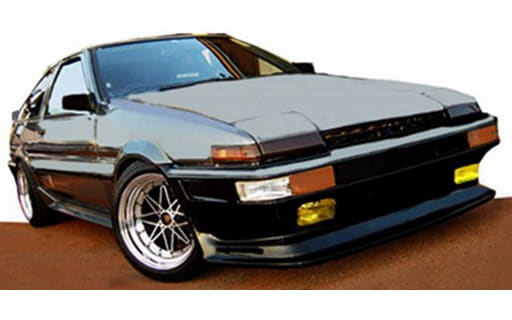 Minicar 1/43 Toyota Sprinter Trueno 3 dr GT Apex AE86 (Silver x Black ...