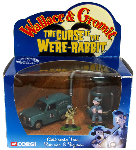 駿河屋 - Anti-pesto Van.Bun-vac ＆ Figure 「Wallace ＆ Gromit -THE CURSE OF ...