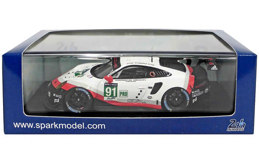 Minicar 1/43 Porsche 911 RSR Le Mans 2017 Porsche GT Team R.Lietz - F.Makowiecki - P.Pilet #91 ...