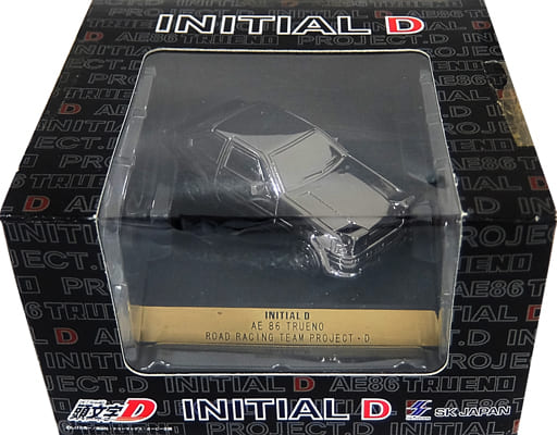 Minicar AE86 TRUENO ROAD RACING TEAM PROJECT ・ D (silver metallic ...