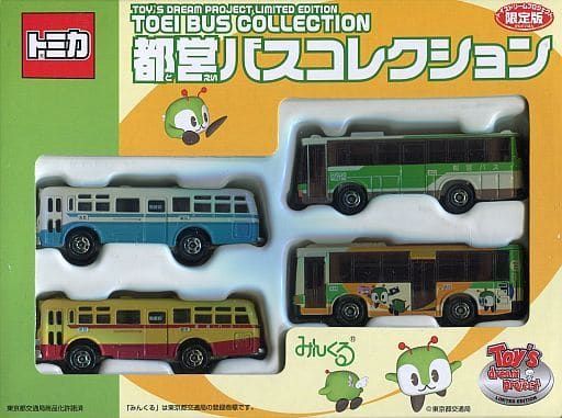 Minicar Toei Bus Collection (Set of 4) 「 Tomica 」 Toys Dream Project ...