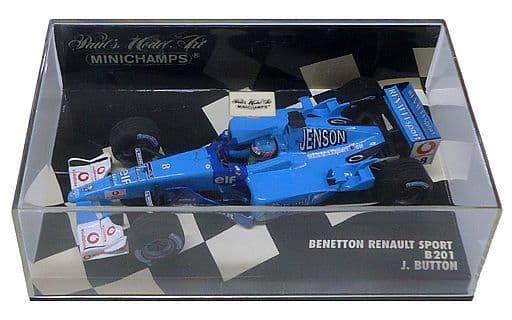 1/43 BENETTON RENAULT SPORT B201 JENSON #8 (light blue) [400010008 ...