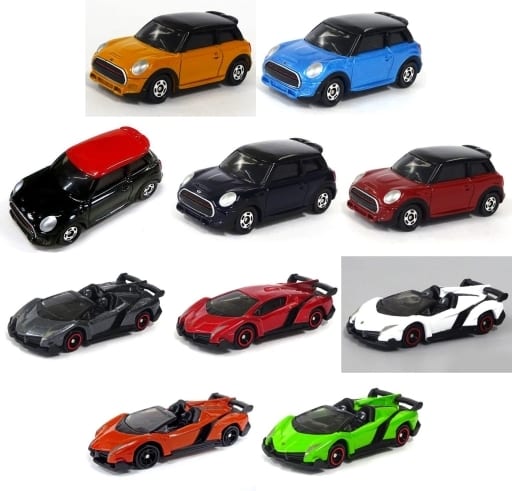 Minicar Set of 10 items "Tomica Colorful Collection" Seven & I Original ...