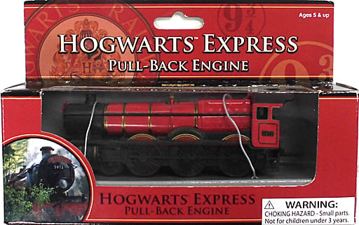 HOGWARTS EXPRESS PULL-BACK ENGINE #5972 (Red x Dark Brown) 「 Harry ...