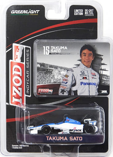 1/64 TAKUMA SATO MI-JACK #15 (White x Blue) "IZOD INDYCAR" [10704 ...