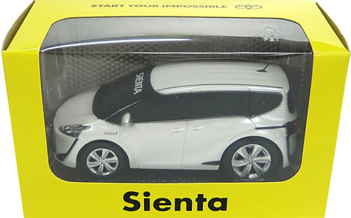 Toyota Sienta (white) display model for color samples pull back car ...