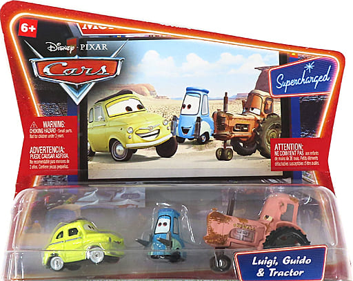 Luigi, Guido & Tractor (3-unit set) "Cars" [H6419] | Toy Hobby | Suruga ...