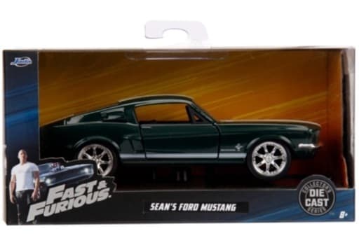 1/32 F & F Ford Mustang Green / White (Shawn) "Wild Speed Series ...